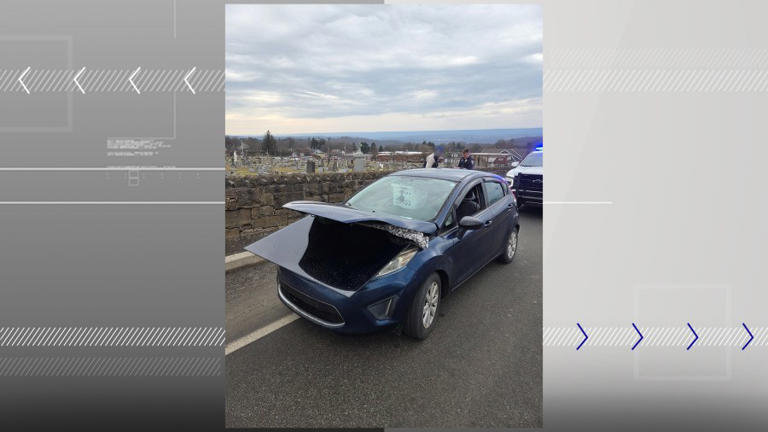 Photos: Pennsylvania police remind drivers to safely secure items after ...