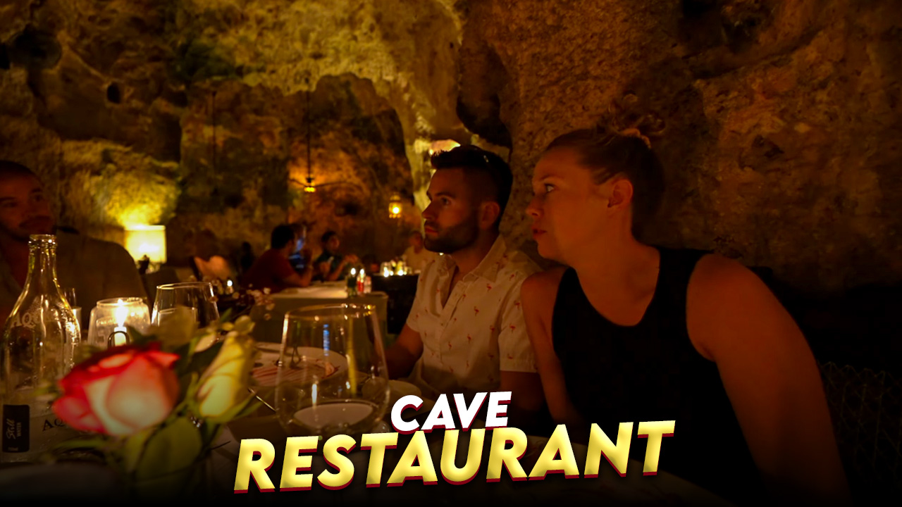 Dining underground in a 120,000-year-old cave: Most unique restaurant ever