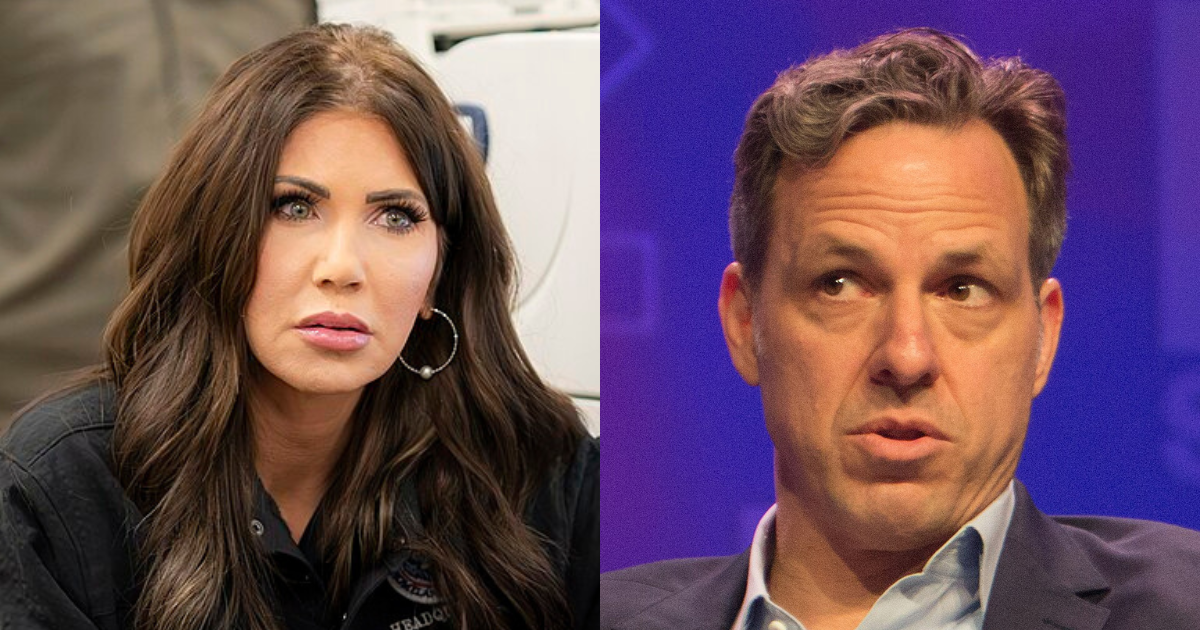 Kristi Noem engages in fiery war of words with CNN’s Jake Tapper over ...