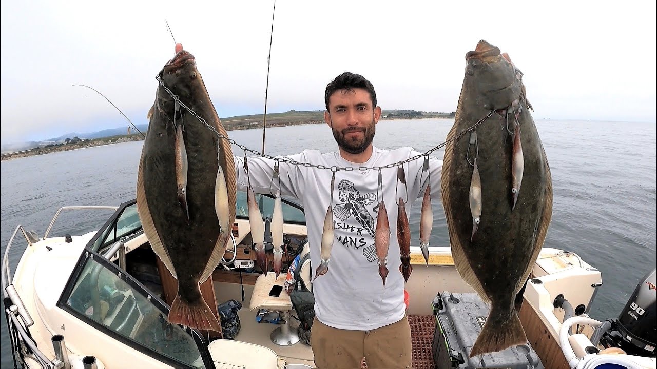 Solo boat limit - catching ocean halibut is so easy with this method! 🎣