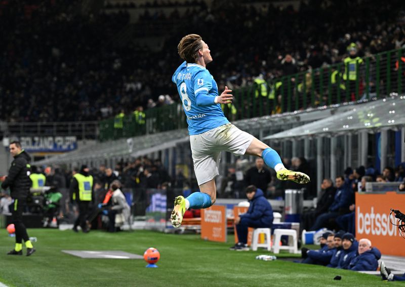 Soccer - McTominay double earns champions Napoli away draw with leaders ...