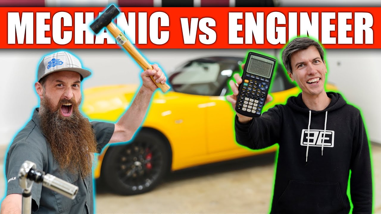 Mechanic vs engineer – oil change race – who’s faster?