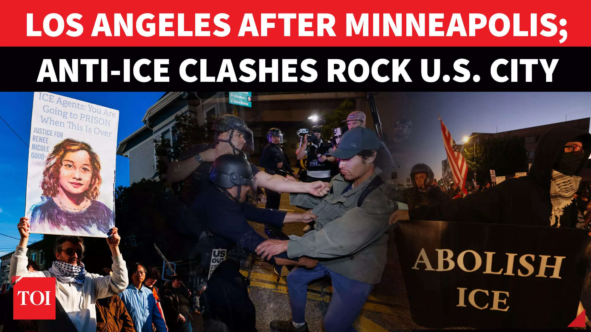 Los Angeles explodes in anti-ICE revolt; clashes rock US city amid ...