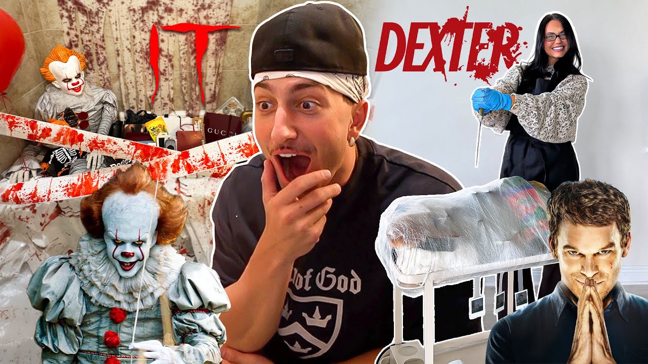 Making boo baskets together