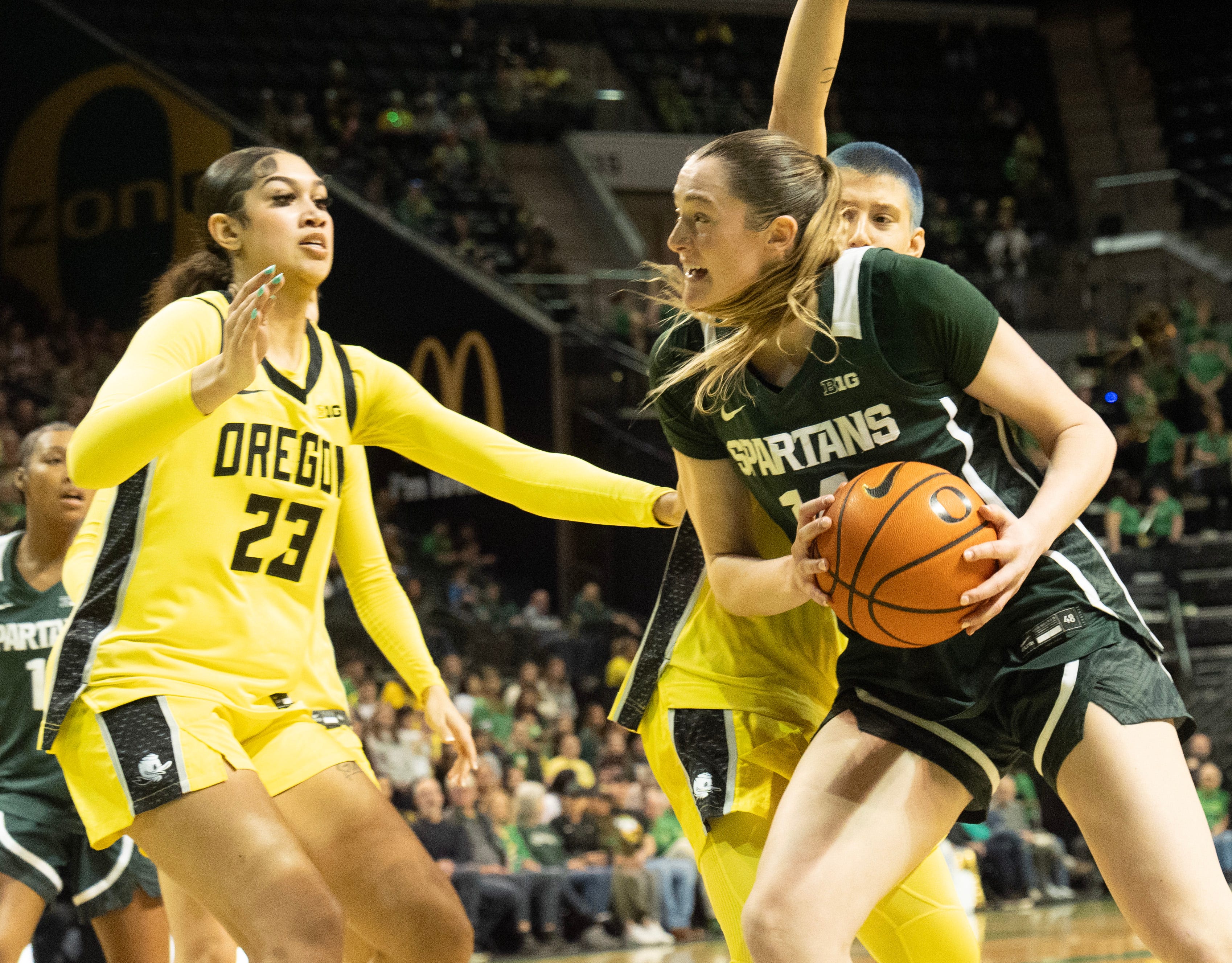 Oregon women's basketball vs. Michigan State score, updates, streaming