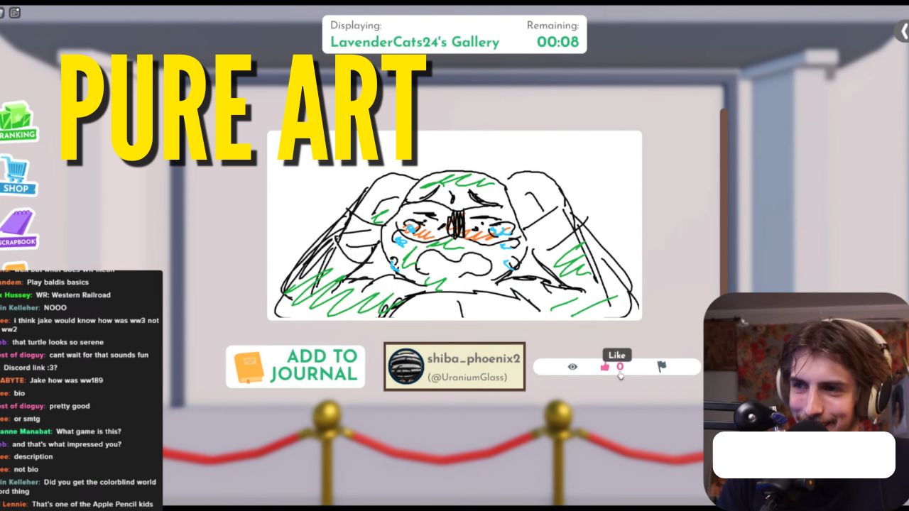 Trained painter enters Roblox art games and discovers talent means ...