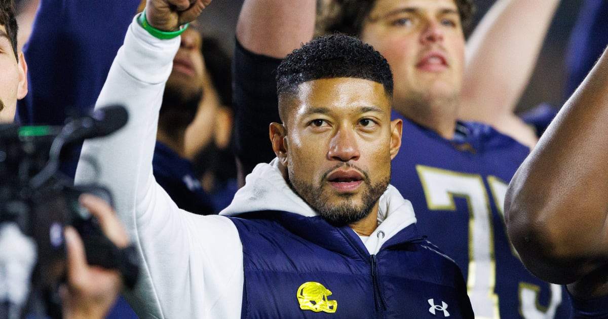 Report: Marcus Freeman accused of battery at son’s wrestling meet; Notre Dame denies allegations