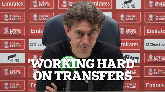 Frank insists Spurs are 'working hard' on January transfers