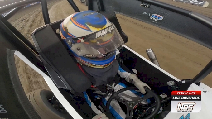 Ride with Ricky Thornton Jr. during Chili Bowl practice