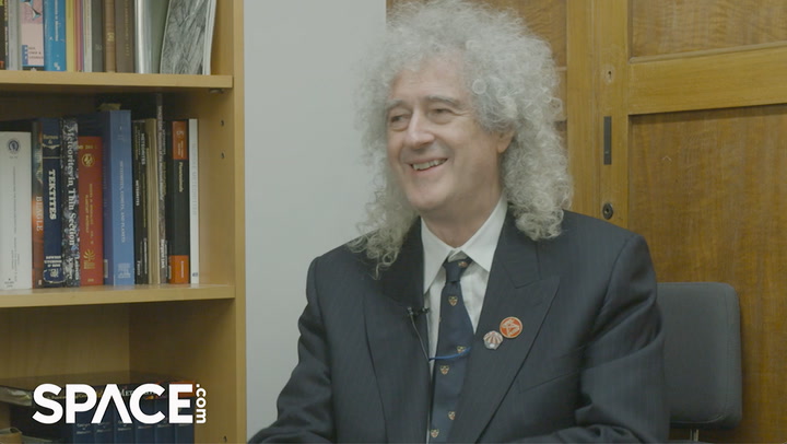Queen legend Brian May talks NASA asteroid mission collaboration in ...
