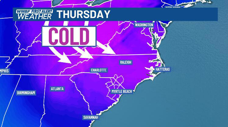First alert: Turning cold tonight, chilly week ahead