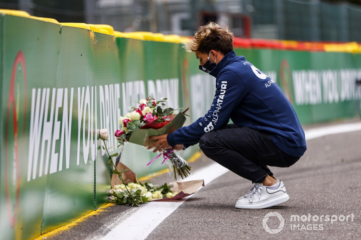 Pierre Gasly reveals the goodbye he regrets most before Anthoine Hubert ...