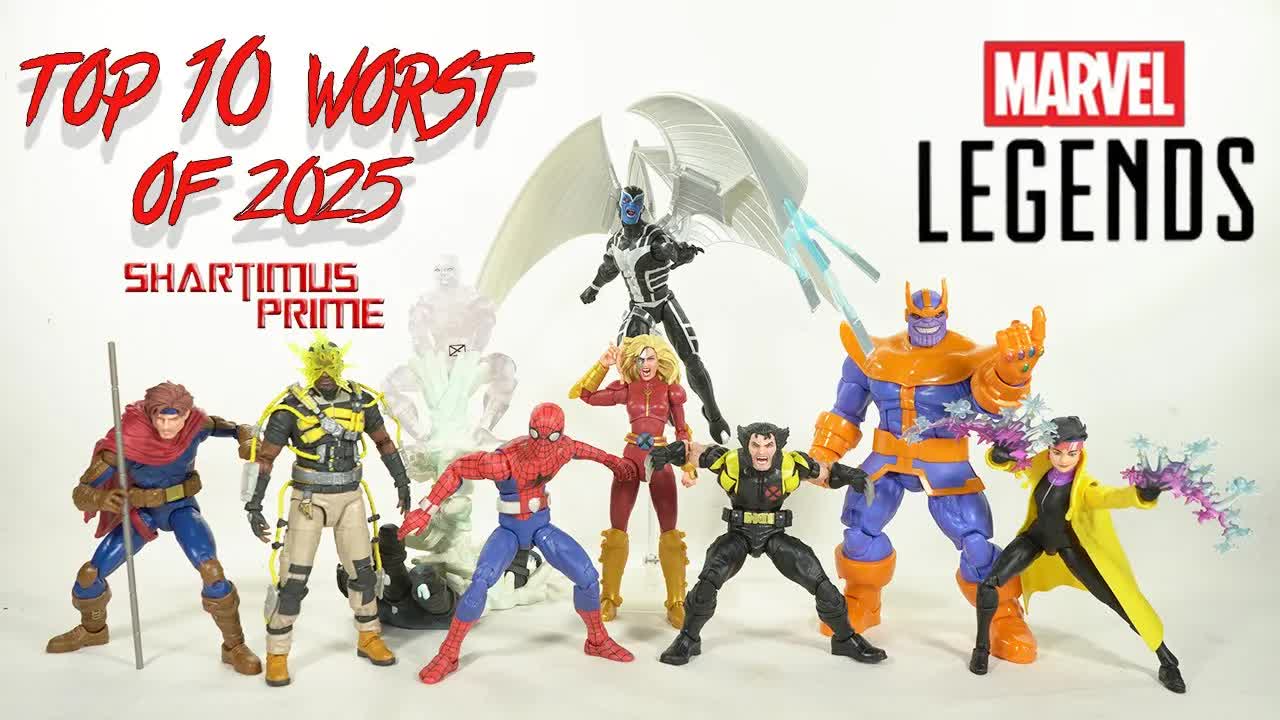 Top 10 worst Marvel Legends of 2025 by ShartimusPrime