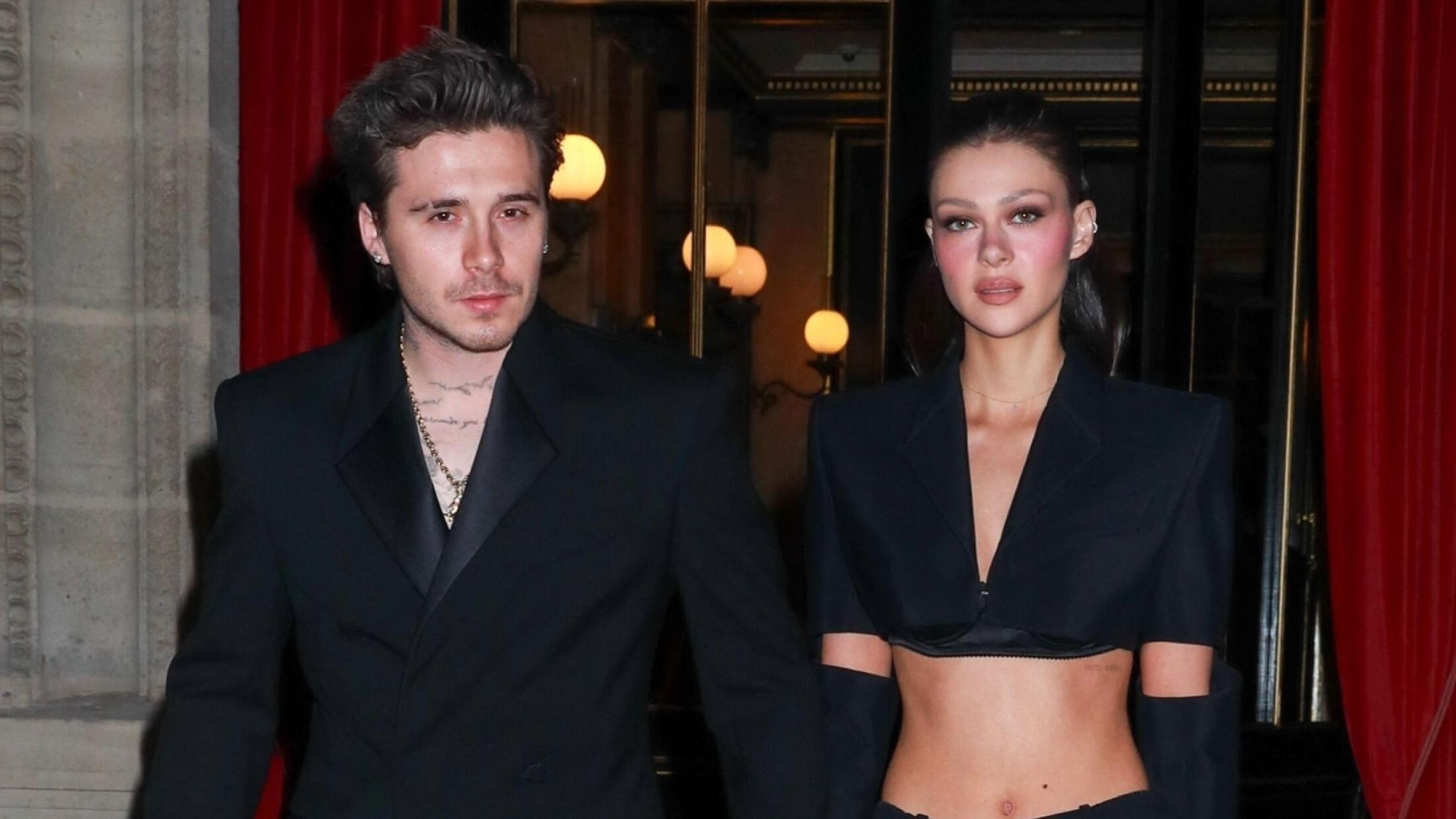 Brooklyn Beckham, sa femme Nicola défie ouvertement David et Victoria ...