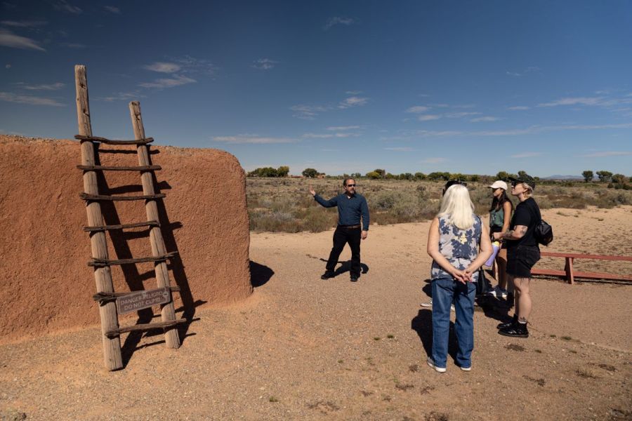 Ancient adobe art back on display at Coronado Historic Site following ...