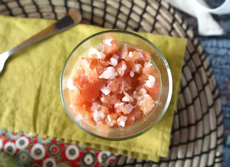 Fresh avocado, shrimp, and grapefruit verrines: the perfect summer ...