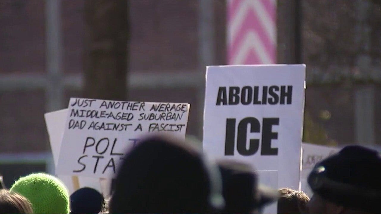 Protest outside Atlanta ICE field office