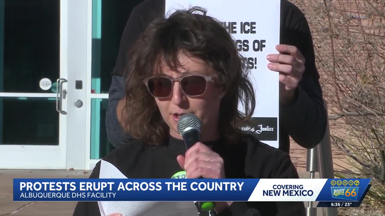 More 'ICE out' protests happen in New Mexico