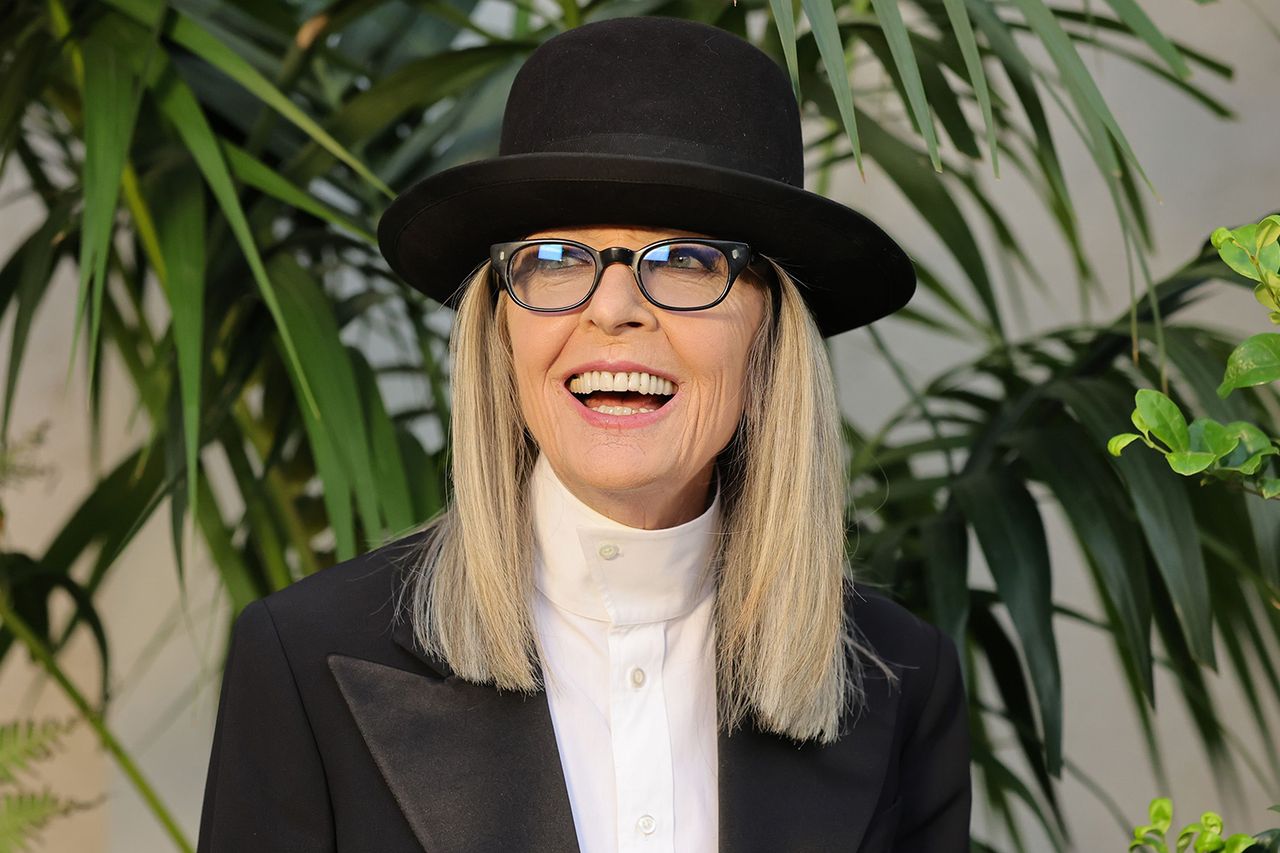 Diane Keaton's charming response when she was named Harvard's Hasty ...
