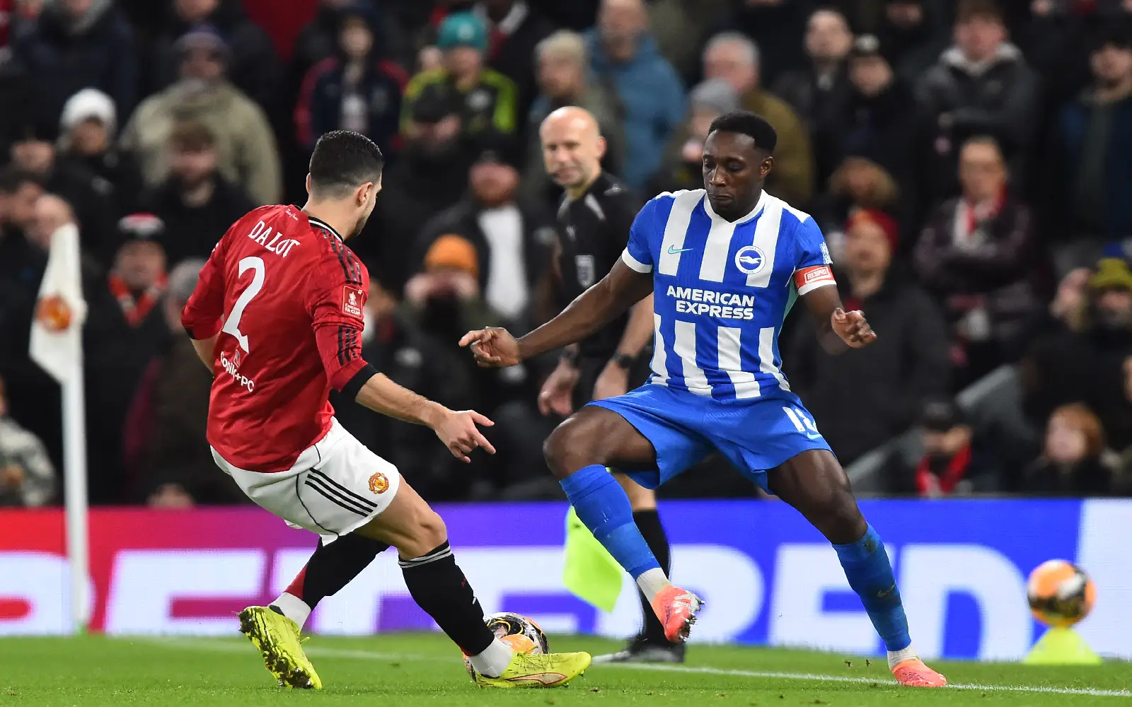 Man Utd knocked out of FA Cup by Brighton, Martinelli hits hat-trick ...