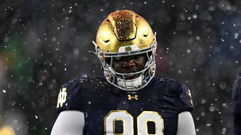 Notre Dame's first official transfer portal victory is a DL returning ...