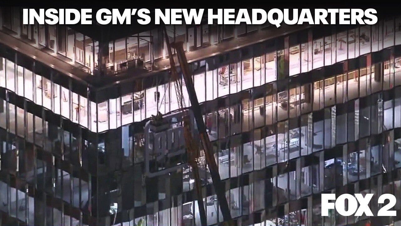 A look inside the new headquarters for General Motors