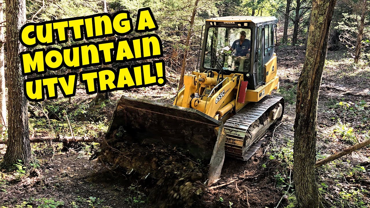 Making trails on a 575-acre Ozarks mountain property – must-see!
