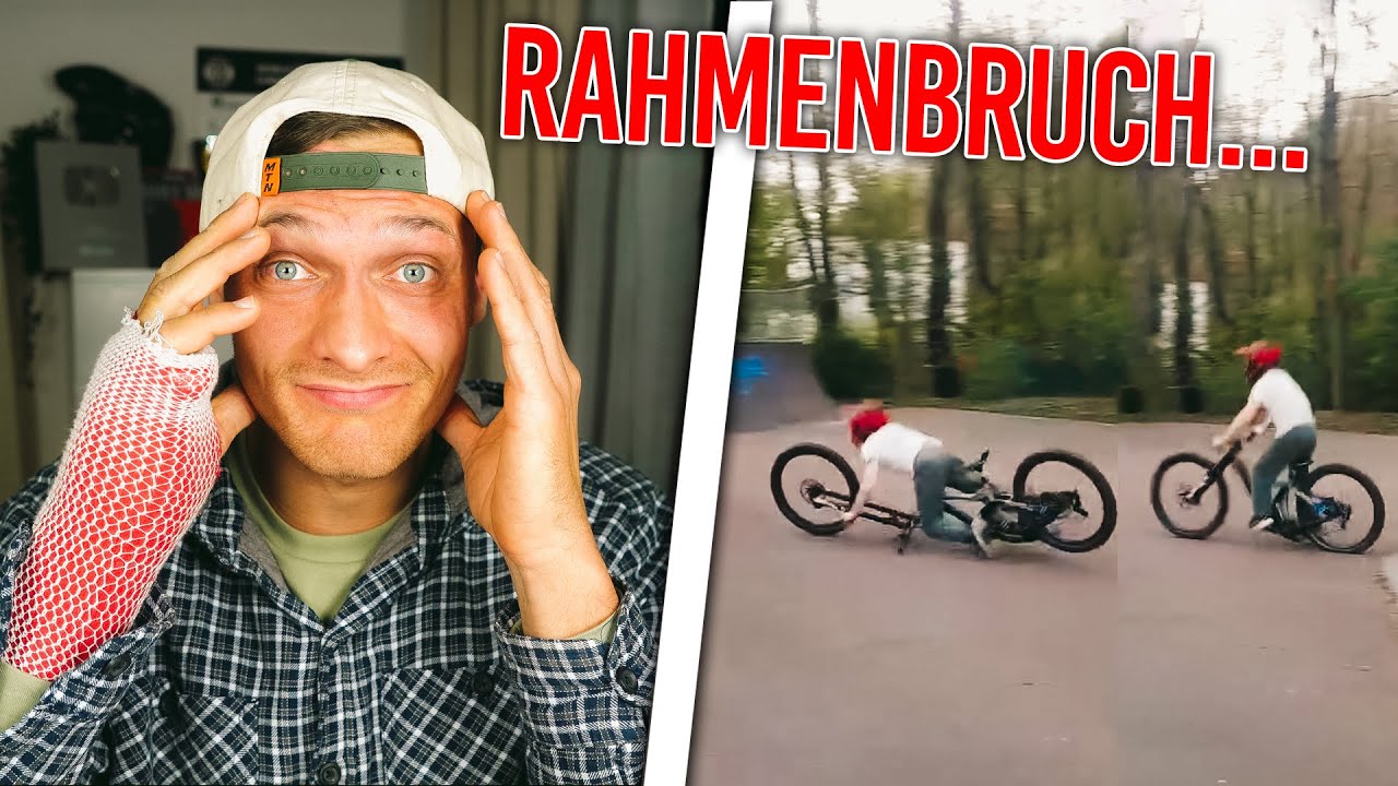 Epic MTB fails & crashes – Rahmenbruch und Unterarmverletzungen!