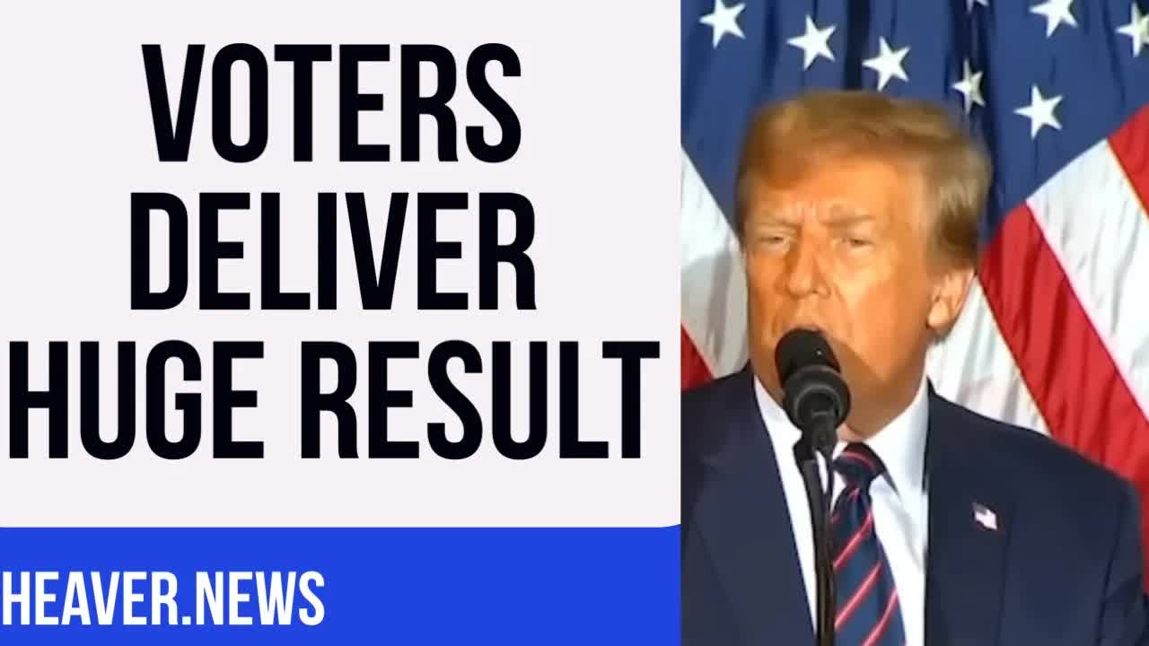 American voters virtually end election race