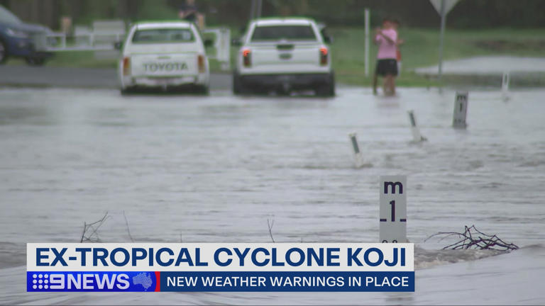 Queensland town records wettest day in 110 years as ex-cyclone lashes ...