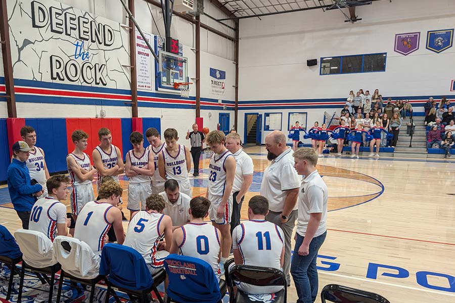 Rockland, a town of around 240, has created a massive home court advantage
