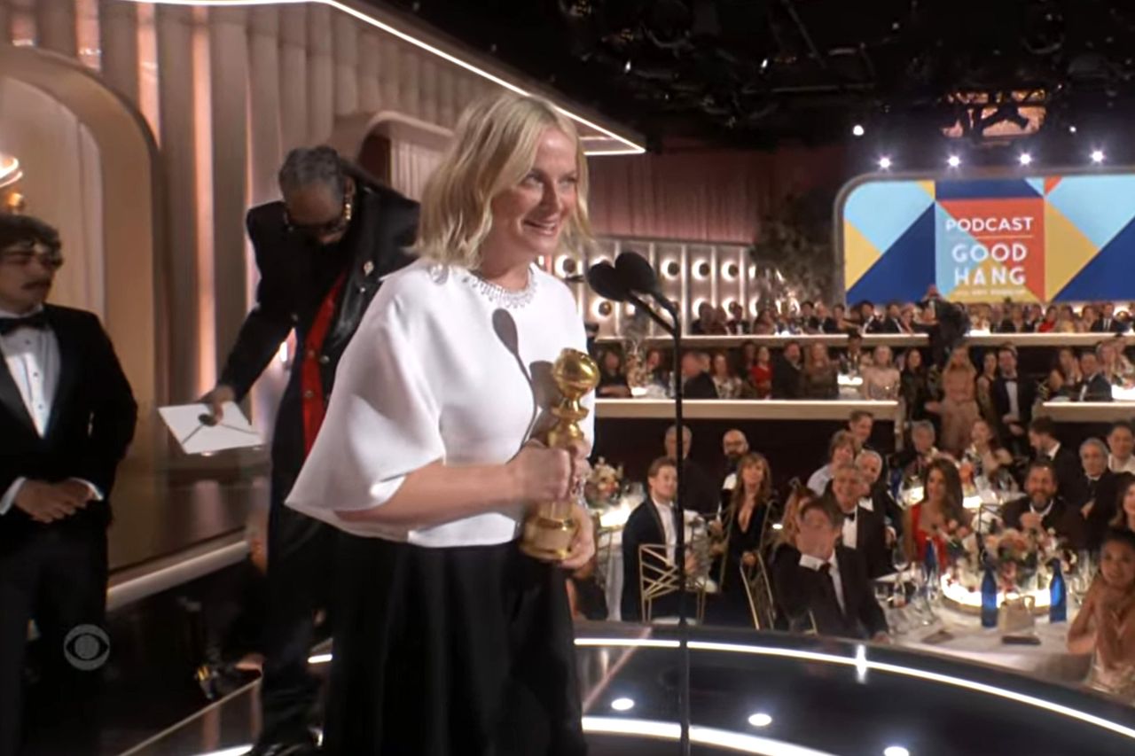 Amy Poehler's “Good Hang” beats ex Will Arnett's “Smartless” to win ...