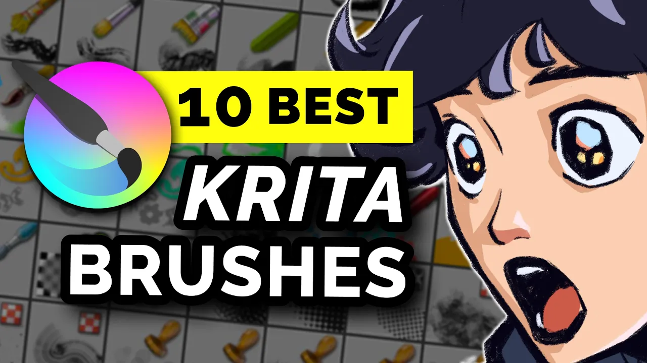 The 10 most useful brushes in Krita after testing them all