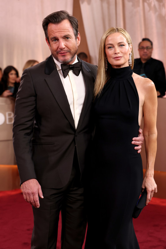 Will Arnett and new girlfriend Carolyn Murphy dazzle on the Golden ...