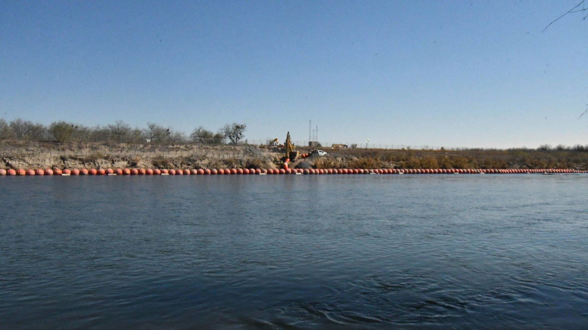 EEUU advierte sobre barreras flotantes en el río Bravo para frenar la ...