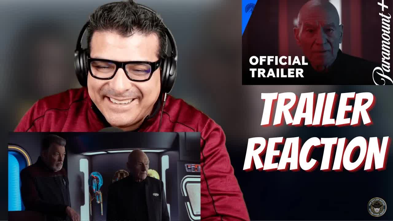 Star Trek: Picard season 3 | Official trailer reaction | Paramount+
