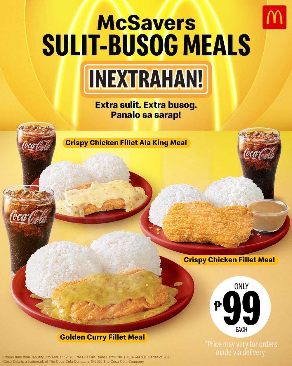 You can now enjoy all of McDonald's crispy chicken fillet variants with ...