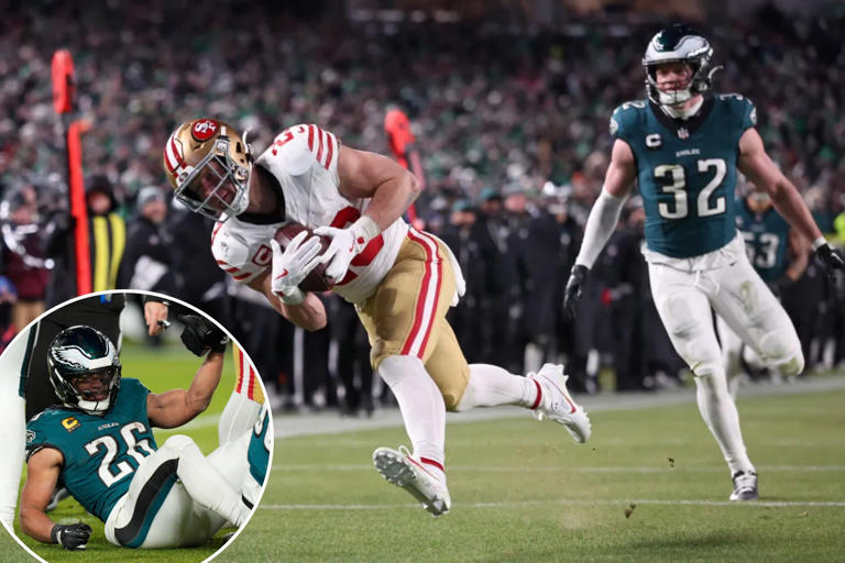 49ers rally after George Kittle injury to end Eagles’ quest of Super ...