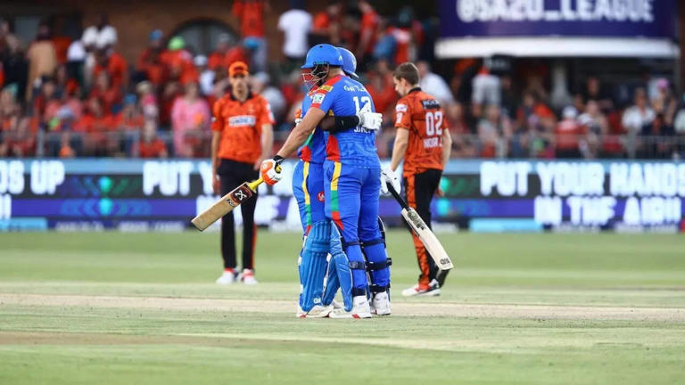 SA20: Durban's Super Giants survive late scare to beat Sunrisers ...