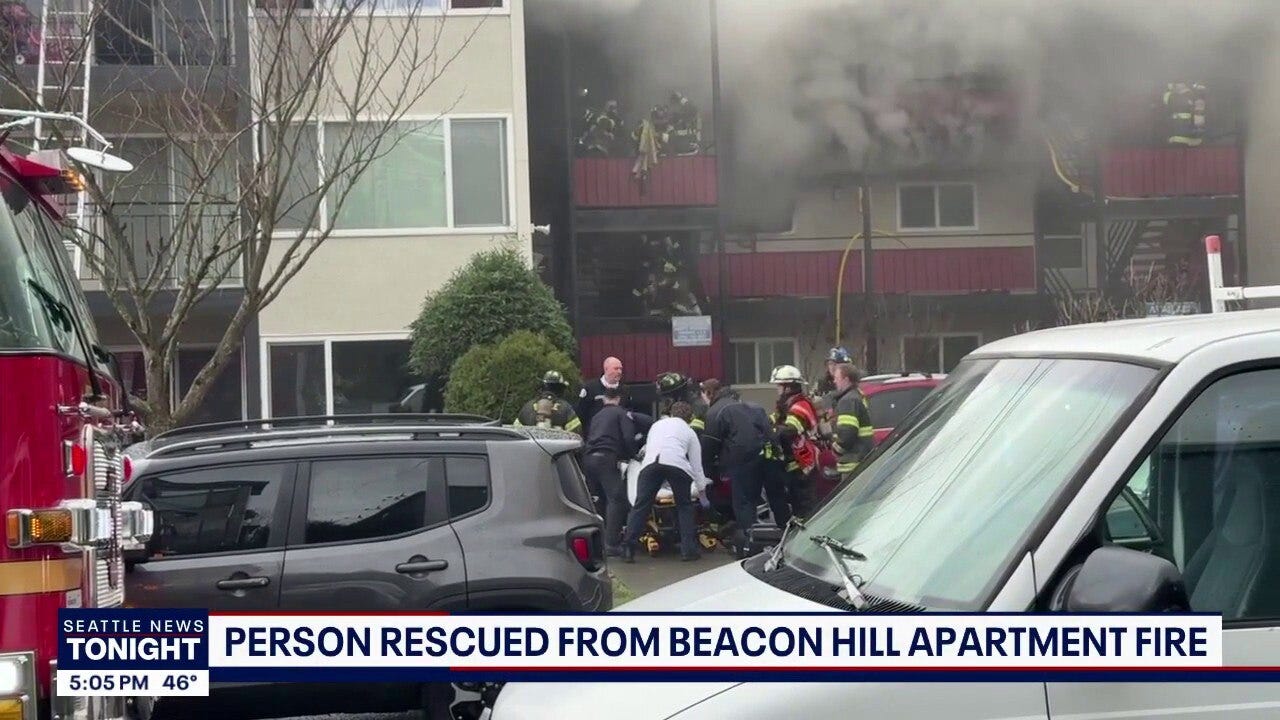 Woman hospitalized after Beacon Hill apartment fire