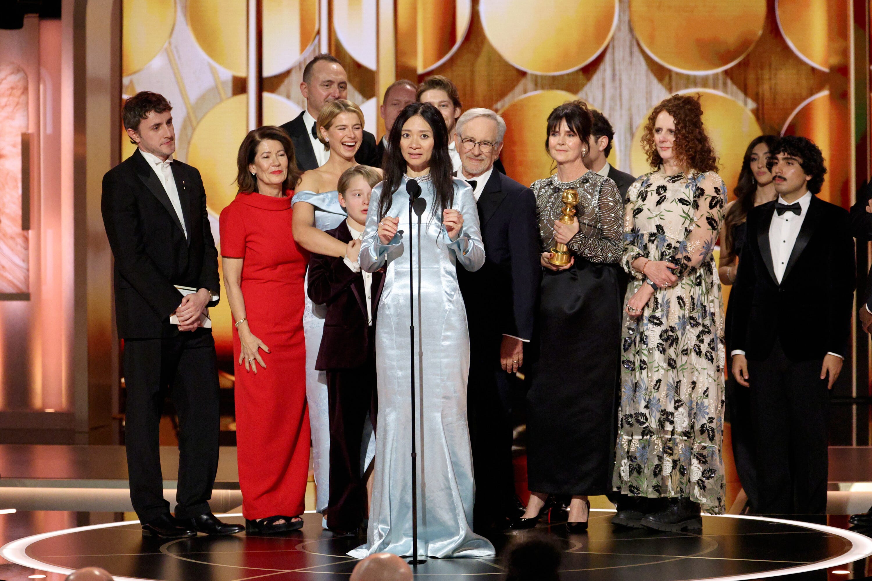 The best photos from the 2026 Golden Globes show