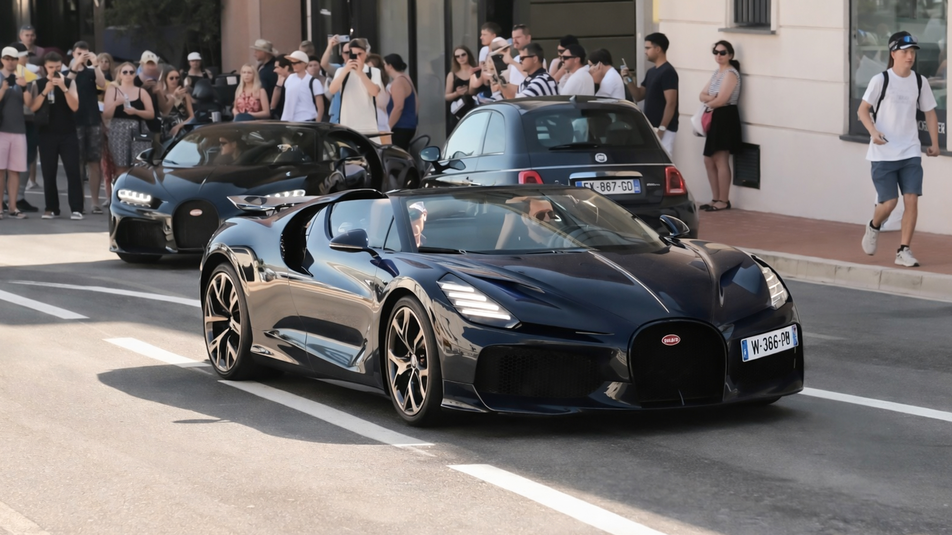 Rare $5 million Bugatti Mistral rolls into Monaco