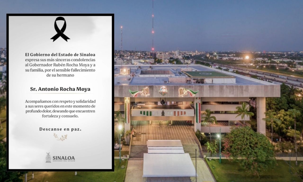 Muere Antonio Rocha Moya, hermano del gobernador de Sinaloa