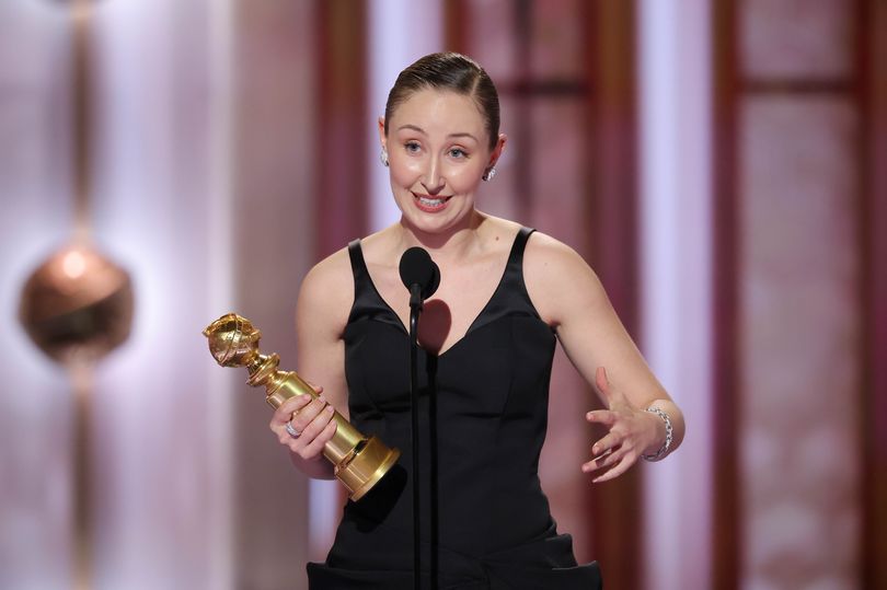 Adolescence star Erin Doherty has expletive response as she wins Golden ...