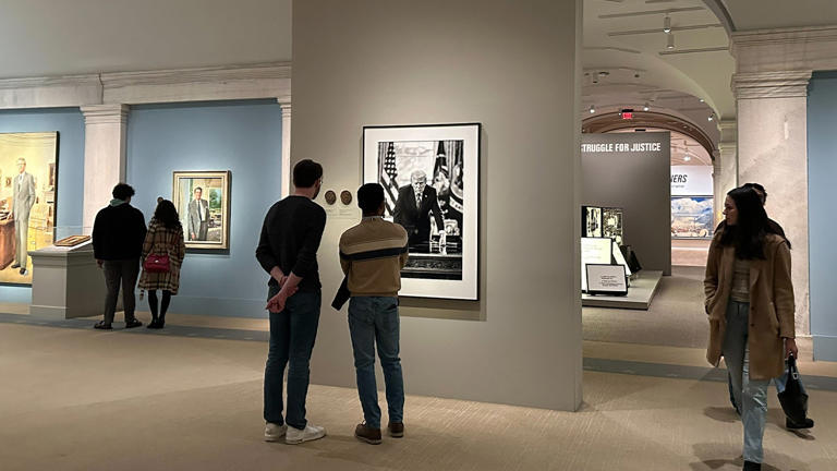 Smithsonian replaces Trump portrait display, strips Jan. 6 and ...