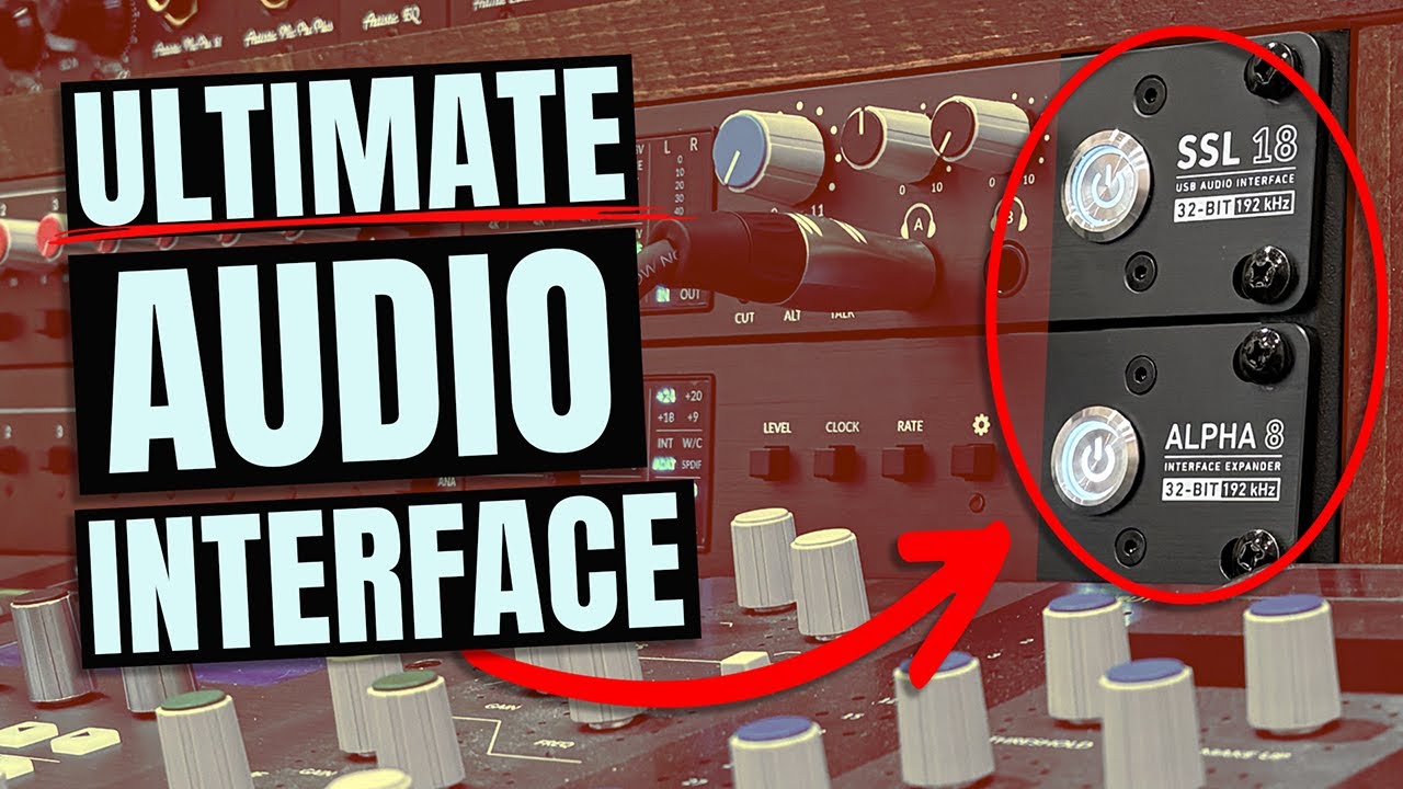 SSL 18 audio interface expanded with Alpha 8 | More I/O, more power