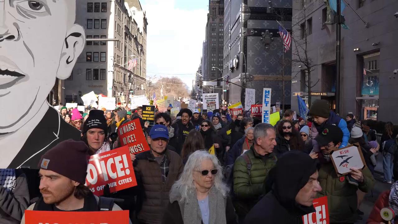 Rally and march against policies of President Trump Administration ...