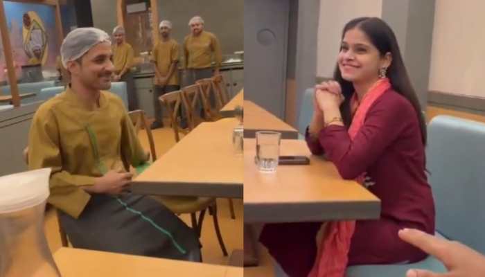 'Bhabhi is here' moment goes viral: Waiter dines with girlfriend at his ...