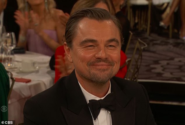 Leonardo DiCaprio stopped by security while returning to his seat ...