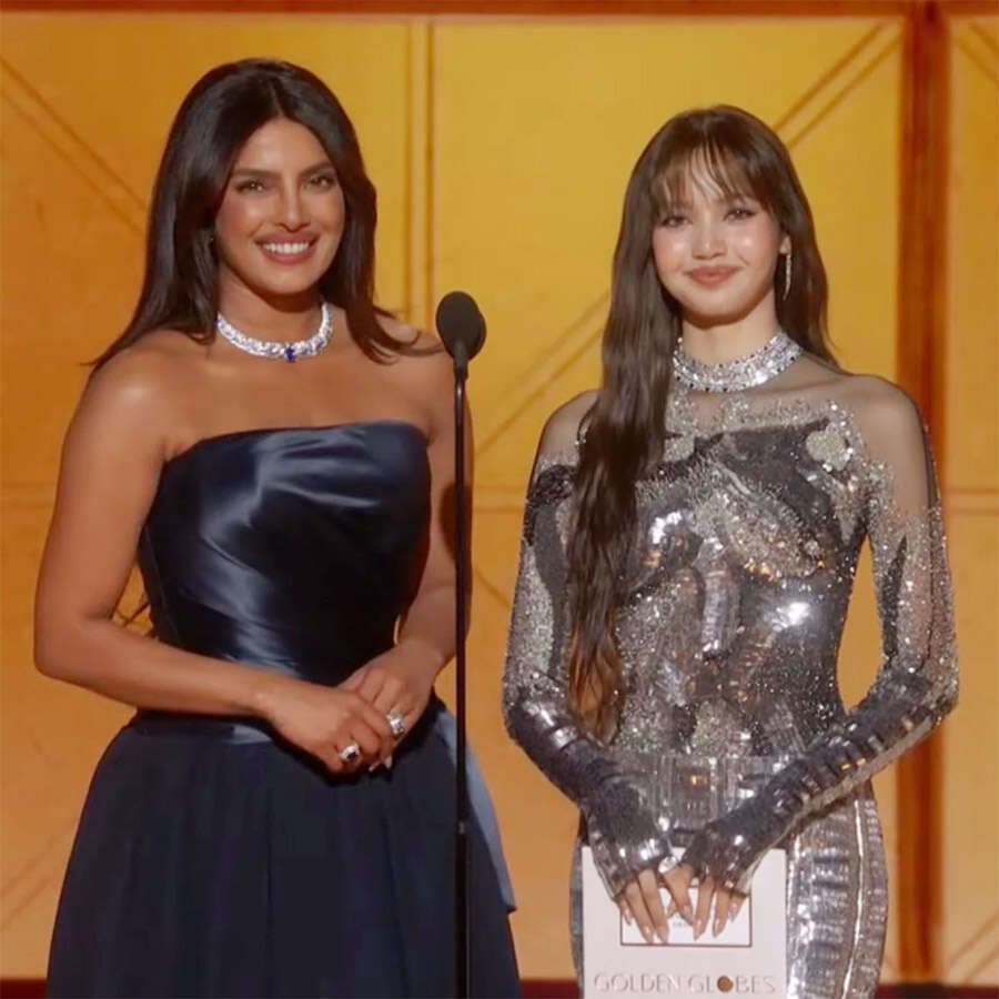 Global icons unite: Priyanka Chopra Jonas and BLACKPINK's Lisa present ...